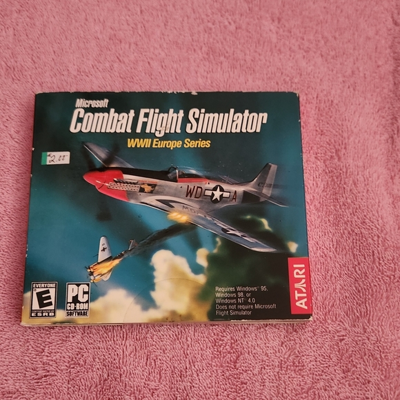 Toys | Microsoft Atari Combat Flight Simulator Wwii Europe Series Pc204 ...